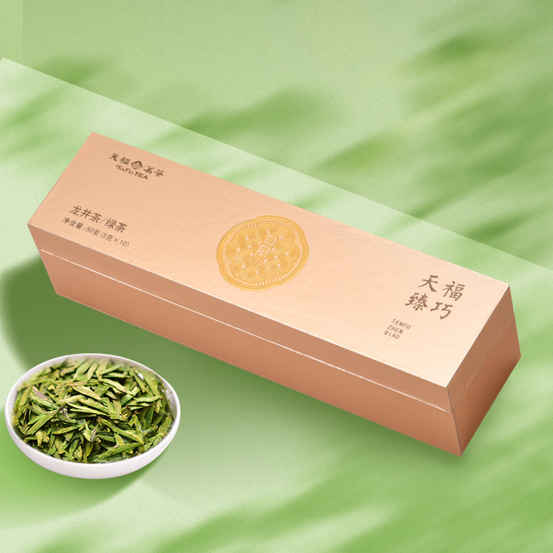 2025 Best Premium First Flush Ming Qian LongJing Green Tea – TenFu's TEA